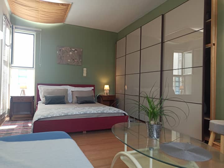 The Loft Beyond The Sea (3 Storey Suite)5’to Beach - Kos