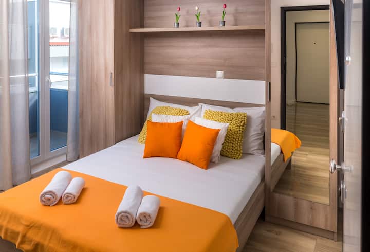 Double Room Danivan B With Balcony And Pool - Caska