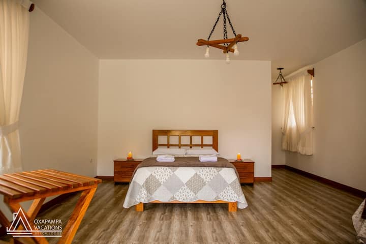 Linda Habitación Matrimonial-becca's House - Oxapampa