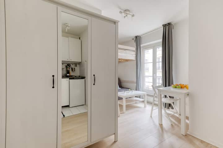 Gorgeous Studio - Coeur Du 17e-bail Moyenne Durée - Paryż