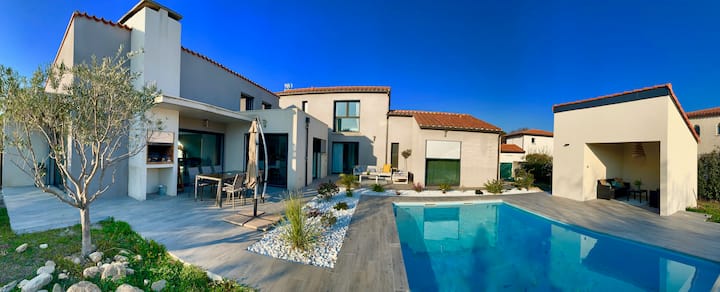 Villa Himba Avec Piscine Et Vue Sur Les Albères - Argelès-sur-Mer