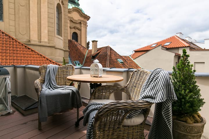The Old Town Square - Terrace - Prague