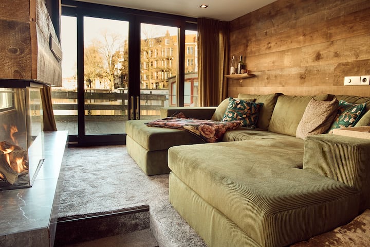 Lovely Boutique Houseboat In The Lively Center - Amsterdam