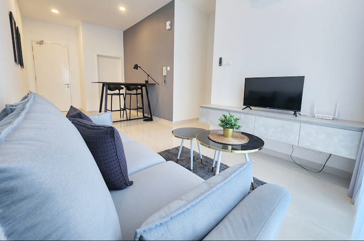 Sks Pavillion Suites@one Bedroom, Jb Town Near Ciq - Johor Bahru