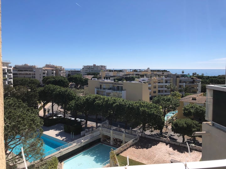 Charmant Studiò à Cros De Cagnes - 꺄니으 슈흐 메흐