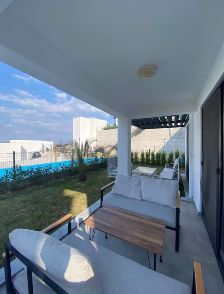 Villa Kırant - Ortak Havuzlu Ve Deniz Manzaralı - Gündoğan
