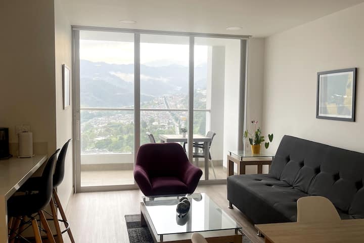 Espectacular. El Cable. 2 Hab. - Manizales