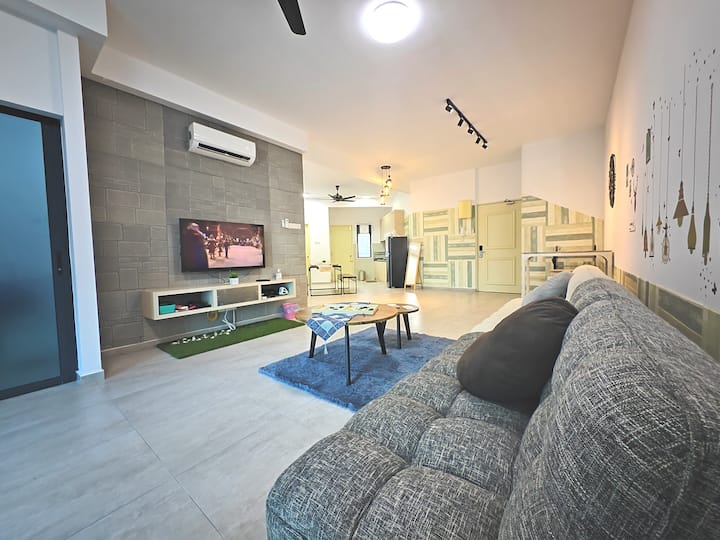 New!tatami 3br 10~12pax Superb Cityviewi5mntotown - Malacca