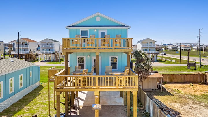 Beach Babe - 1 Min Walk To Beach - Surfside Beach, TX