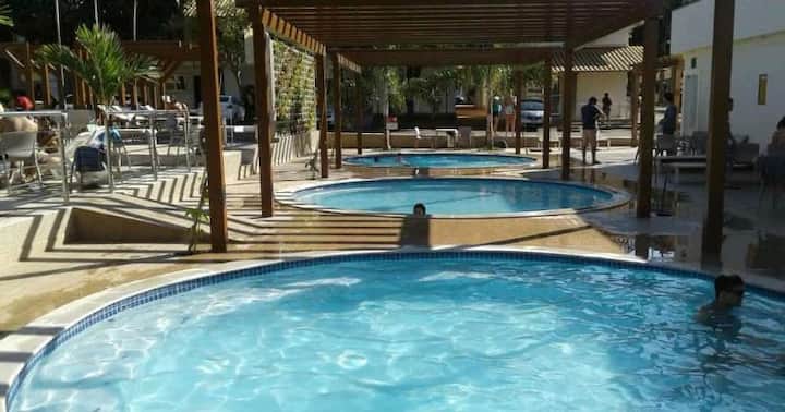 Apt Diroma International Resort Caldas Novas - Caldas Novas