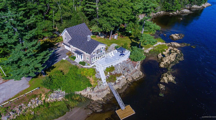 Luxury Waterfront Private Property With Hot Tub - Bath, ME