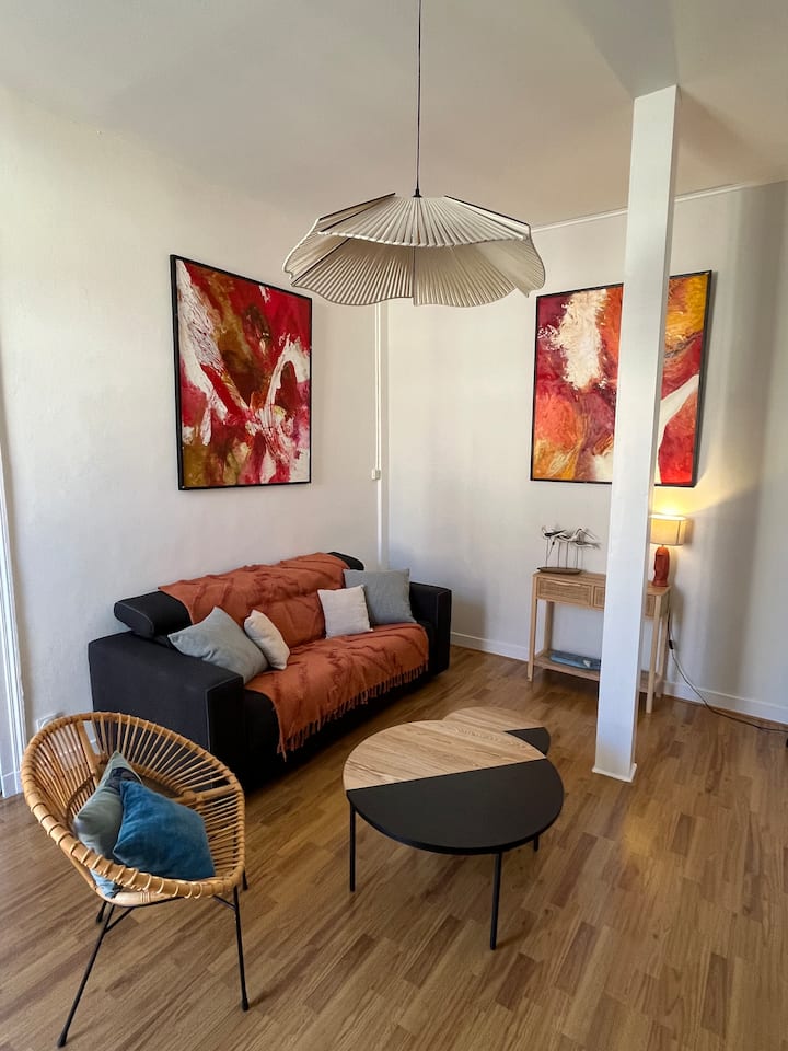 Charmant T2 à 150m De La Plage - Arcachón