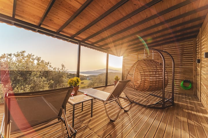 Jakuzili Sıcak Havuzlu Hamaklı Modern Suit Villa - Türkiye