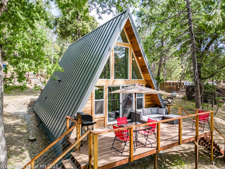 Cozy A-frame| Outdoor Dining |20 Mins To Yosemite! - Yosemite National Park, CA