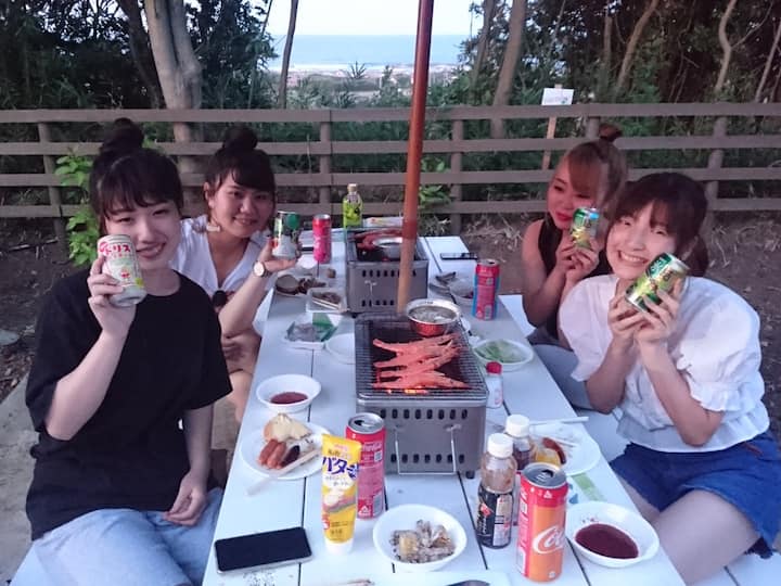 Bbq 高台から海の眺望 120坪の敷地 - 鹿嶋市