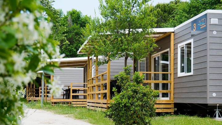Cosy Mobile Home Near Sea - 3 Bedrooms,2 Bathrooms - Cesenatico