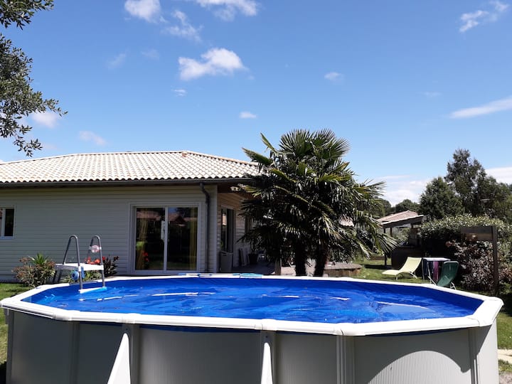 Agréable Maison Classée 3* - Moliets-et-Maa