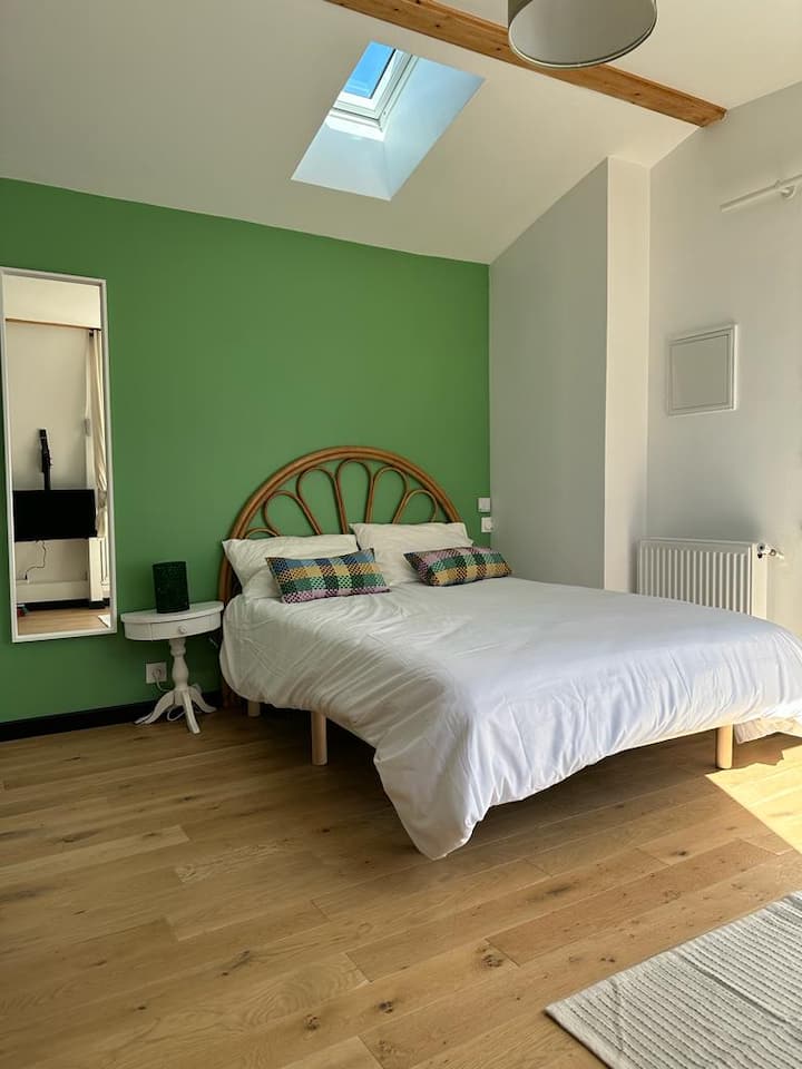 Green Studio Cosy 24/24 Access - Bois-Colombes