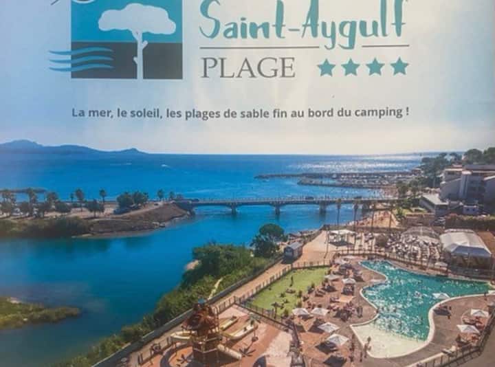 Mobil Home Climatisé Accès Direct Mer Port Village - Fréjus