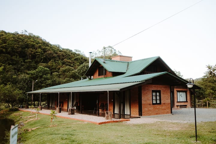 Chalé Sol Espaço Rio Manso - Joinville