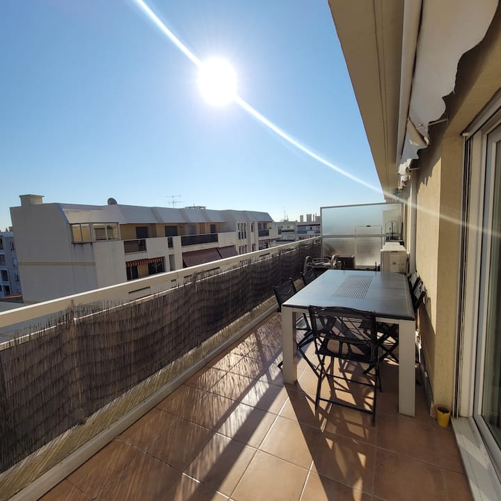 Sunny Terrace - Cagnes-sur-Mer