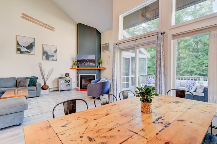 Sunday Slopes | Game Room + Central Location! - North Conway, NH