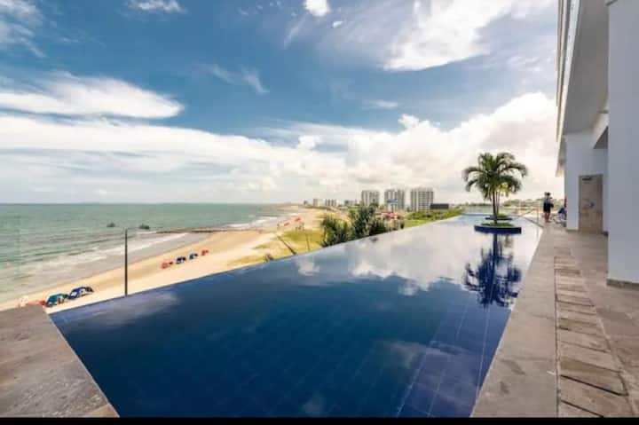 Hermoso Apartamento Con Vista Al Mar - Cartagena, Colombia