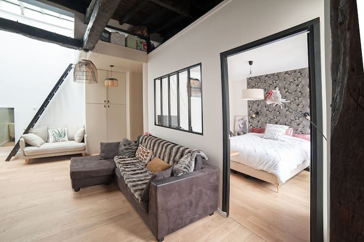 Nice Private Bedroom In A Cozy Flat - Montorgueil - Paris