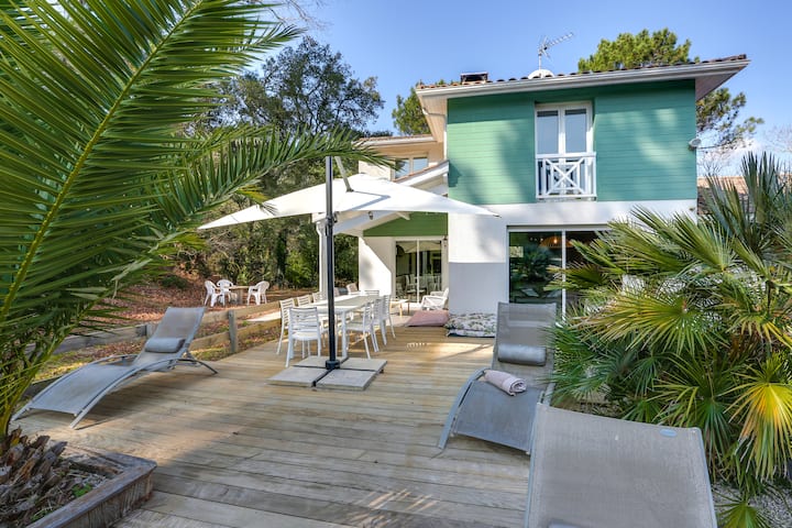 Maison Familiale 6 Pers, Piscine - Seignosse