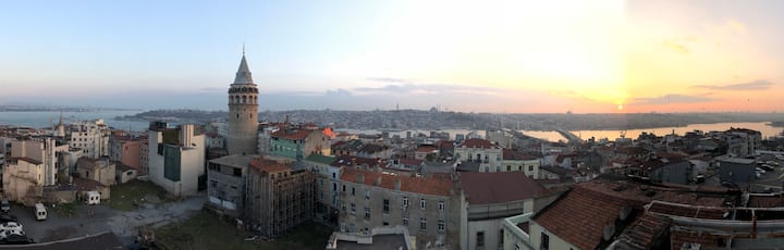 Apt W/ Panaromic View Of Bosphorus To Golden Horn - Beyoğlu