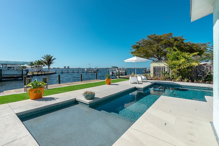 Waterfront Home Heated Pool/spa Boat Dock Pets Ok* - Bradenton, FL