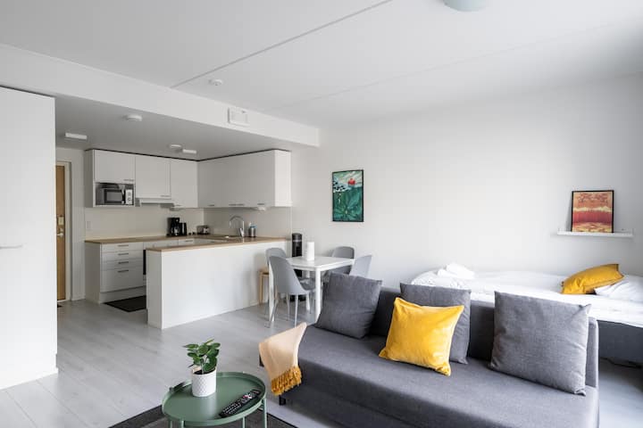 One Bedroom Apartment With Sauna & Parking - Espoo