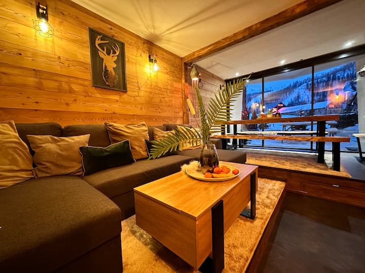 Appart Chalet Accès Aux Pistes - Isola 2000