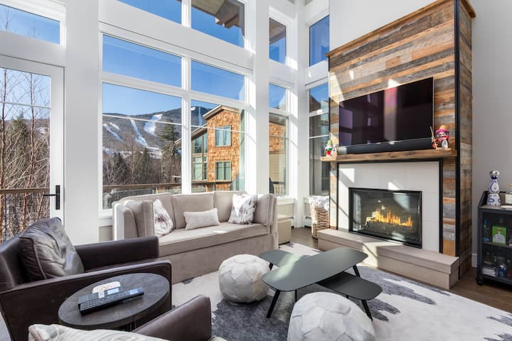 Stylish 4br Spruce Peak Village Townhome - Stowe, VT