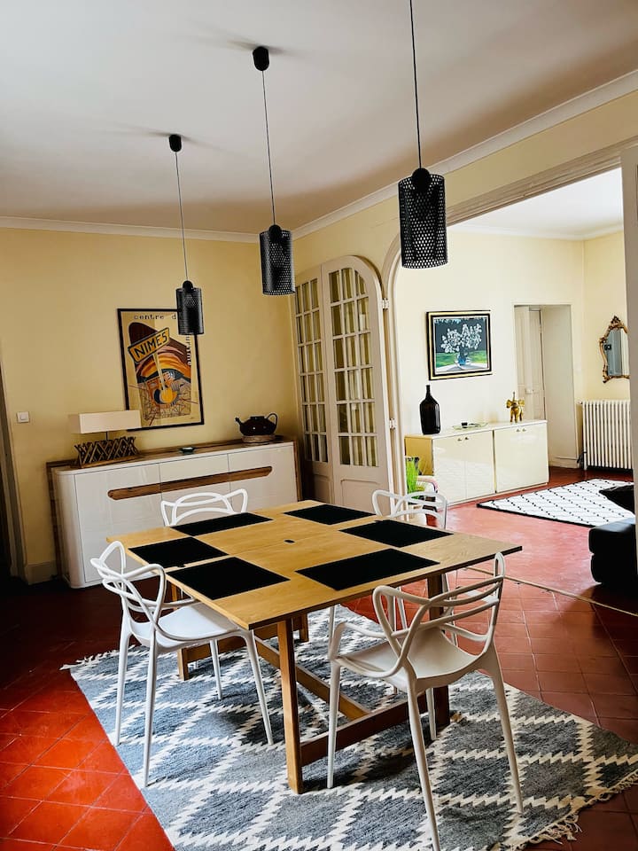 Superbe Et Spacieux Appartement - Nîmes