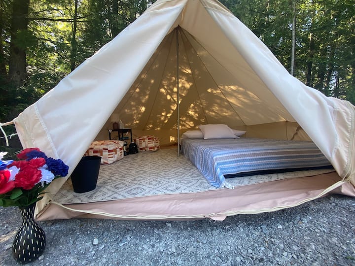 Fireside Yurt Retreat W/ Kayaks - Clear Lake State Park, Atlanta