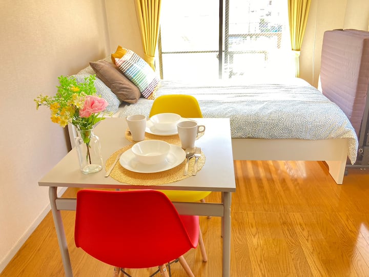 長期連泊30%引 駐車場無料 Sakura Rooms 301 繁華街より徒歩9分ショッピング等最適 - Kumamoto