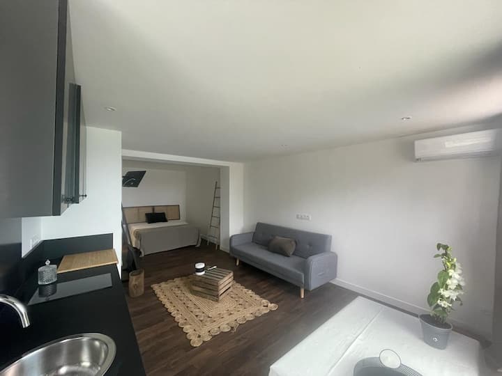 Charmant Studio Dans Propriété - Biguglia