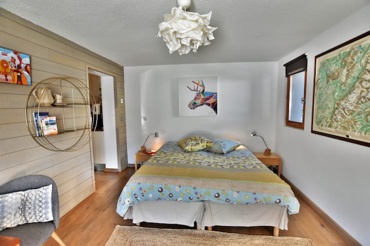 Studio De Charme Face Au Massif. - Les Houches