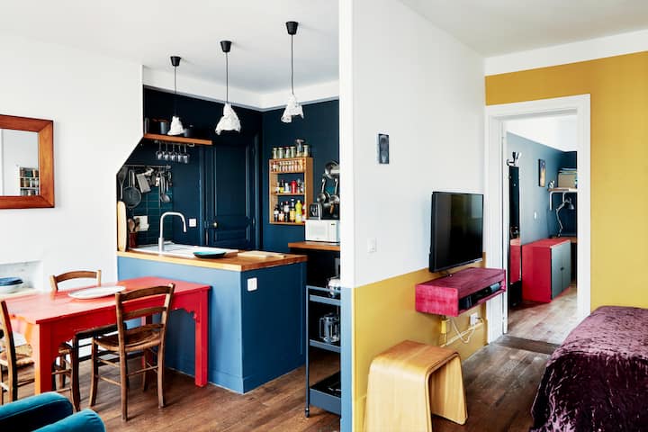 Cosy Parisian Apartment - Buttes-Chaumont