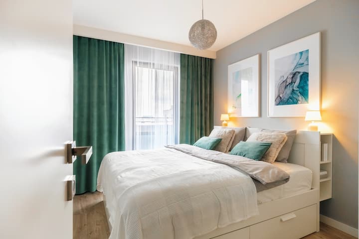 Apartament | 2 Sypialni | Wola | Garaż | Balkon - Varsova