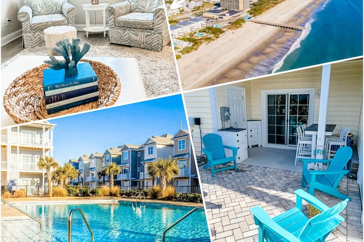 Exquisite Ocean-view Villa – Steps To Beach & Pool - North Carolina
