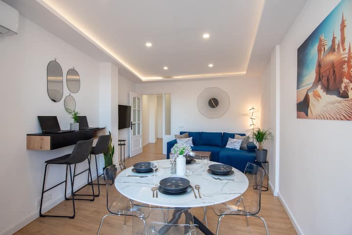 Family Flat Second Line To The Beach Poblenou Area - Barcelona