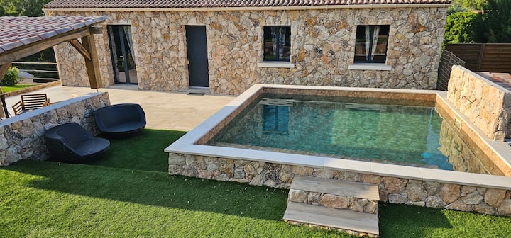 Villas-majos : Magnifique Villa Vue Montagne - Sainte-Lucie de Porto-Vecchio