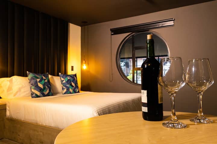 Double Room-cool Living+a/c Rooftop Pool. Laureles - Medellín