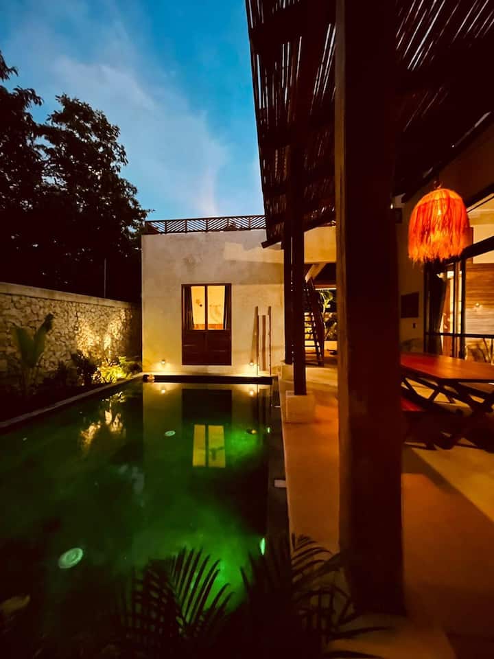 Private Jungle Villa W/ Pool, 5 Min To Beach - Tulum