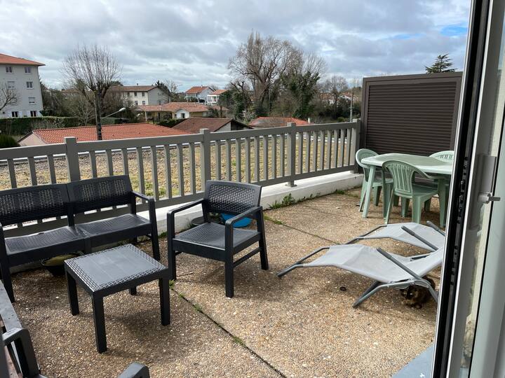 Charmant Studio Avec Terrasse - Saint-Vincent-de-Tyrosse