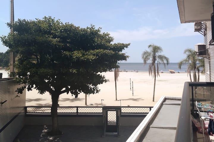 A Praia é O Meu Quintal. 
Pé Na Areia, Vista Mar. - Santos
