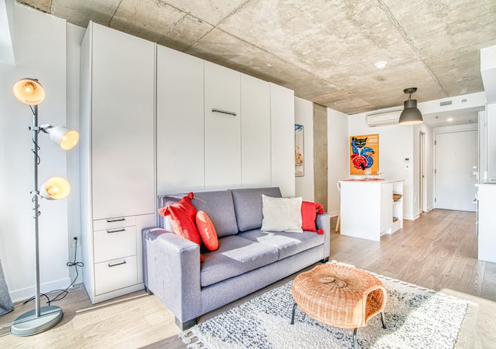 Charmant Loft  Au Centre Ville - Montreal