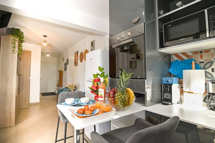 Ti Coeur De Palmier - ÉLégance & Sérénité à Fdf - Fort-de-France